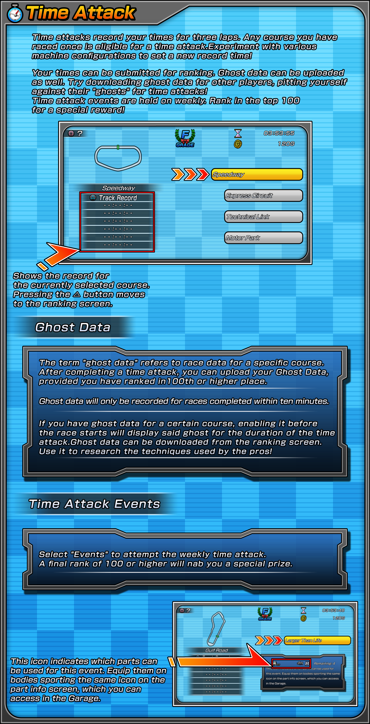 Gotcha Racing 2nd Online Manual -Time Attack-