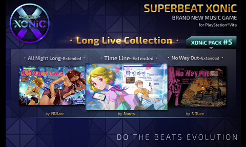 『SUPERBEAT XONiC』DLC楽曲パック第5弾配信開始！ | ARC SYSTEM WORKS OFFICIAL WEB SITE